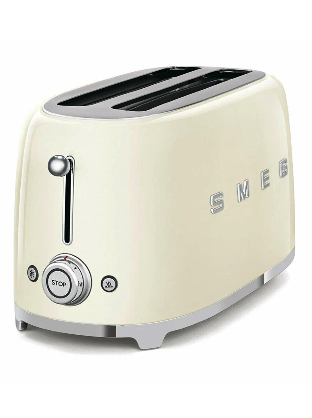 Тостер для хлеба с поддоном, тостер SMEG 2 ломтика, тостер для хлеба с поддоном для крошек, тостер ретро для сэндвичей