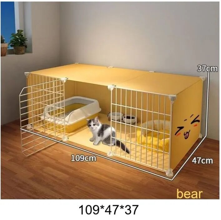 Эксклюзивный вольер Dogland 109x47x37 см, пустая клетка для животных