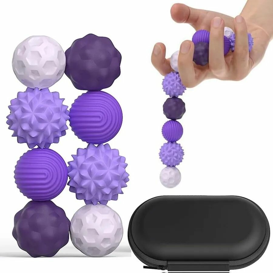 Силиконовые магнитные шары Fidget игрушки