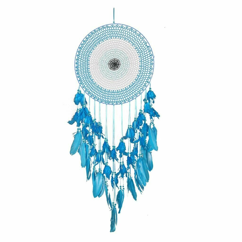 Макраме-ловец снов с пером