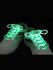 Светящиеся шнурки для обуви LED Green Light - стильный аксессуар для спорта и ве...