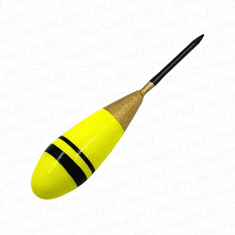 Поплавок для танаго Browka, 0.1 г, желтый