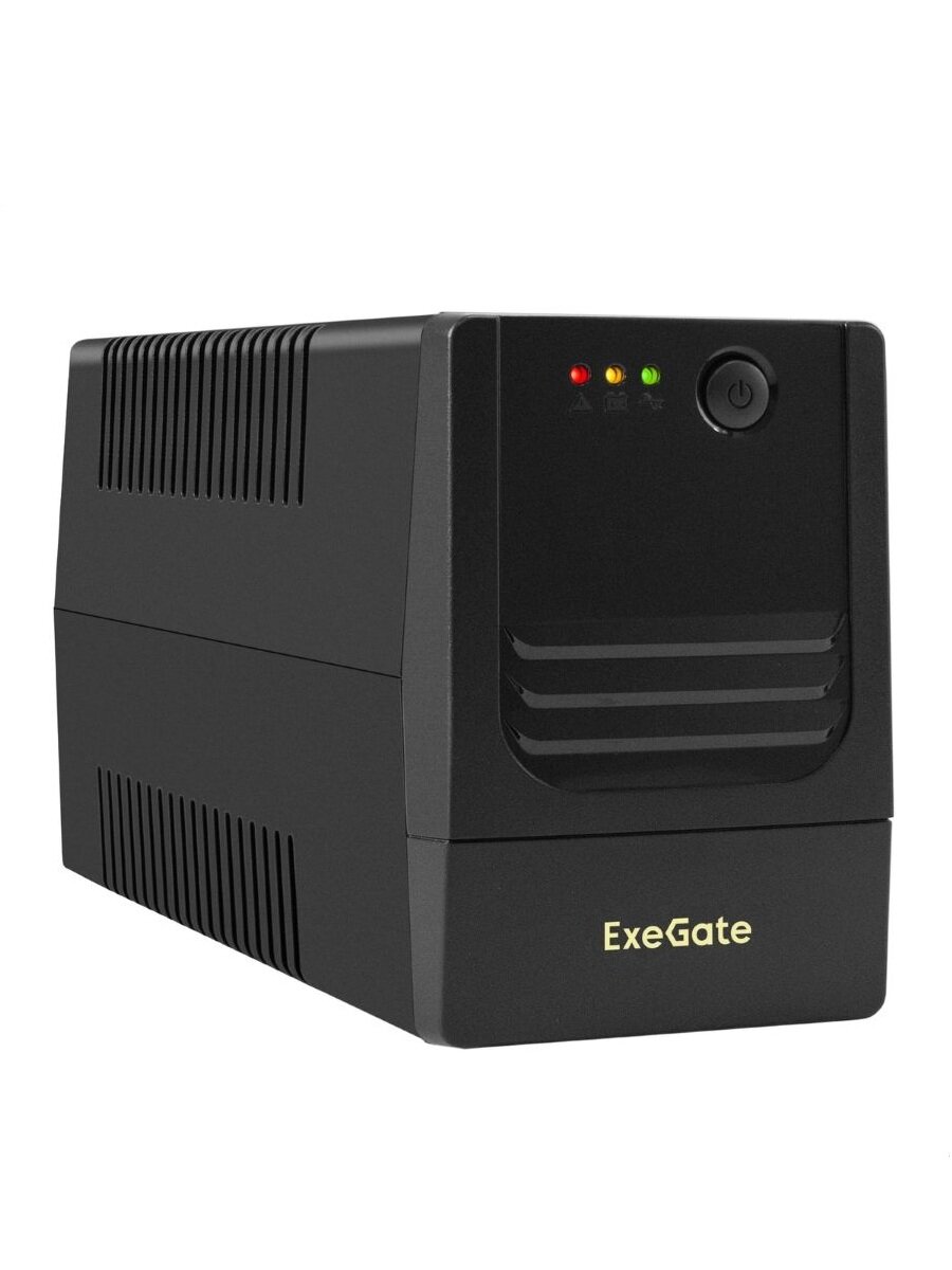 ИБП Источник бесперебойного питания Exegate Power NB-1000. LED. AVR.2SH. USB 650 Вт, Линейно-интерактивный
