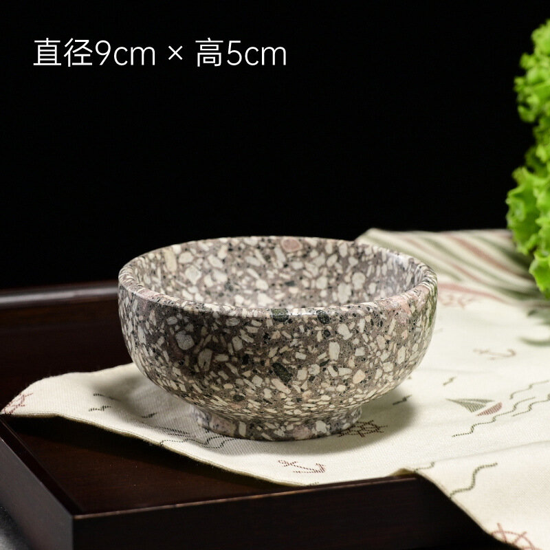 Настоящая чаша из камня маифан, чаша в корейском стиле, чаша в китайском стиле, кухонная посуда, чаша для лапши в японском стиле, чаша для риса, домашняя суповая чаша.