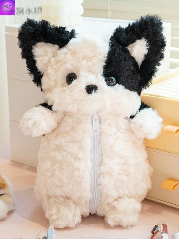 WQT плюшевый пенал с Стисом, милые канцелярские товары, форма корги