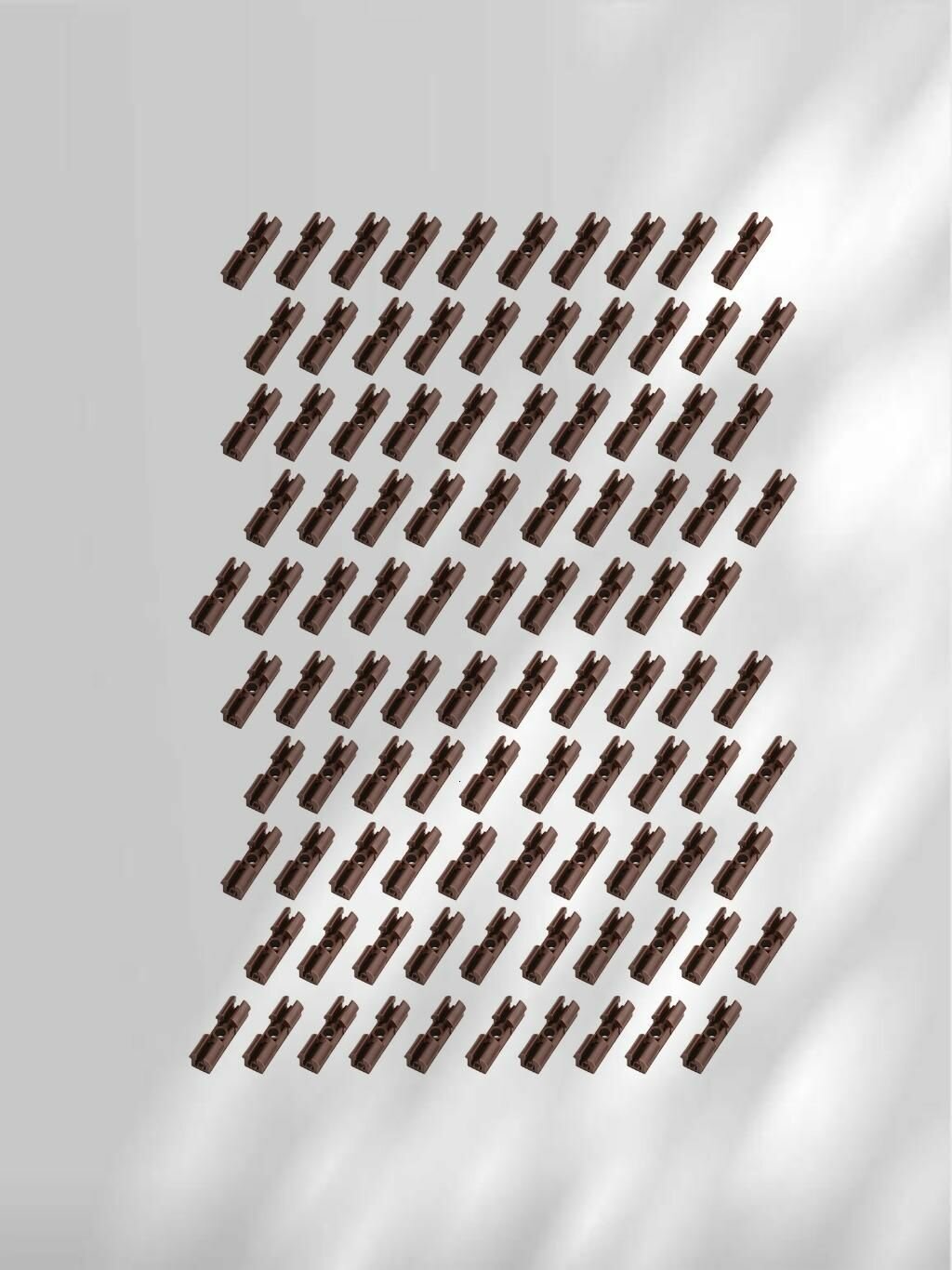 Пластиковые крепёжные клипсы для решёток (100 шт.)