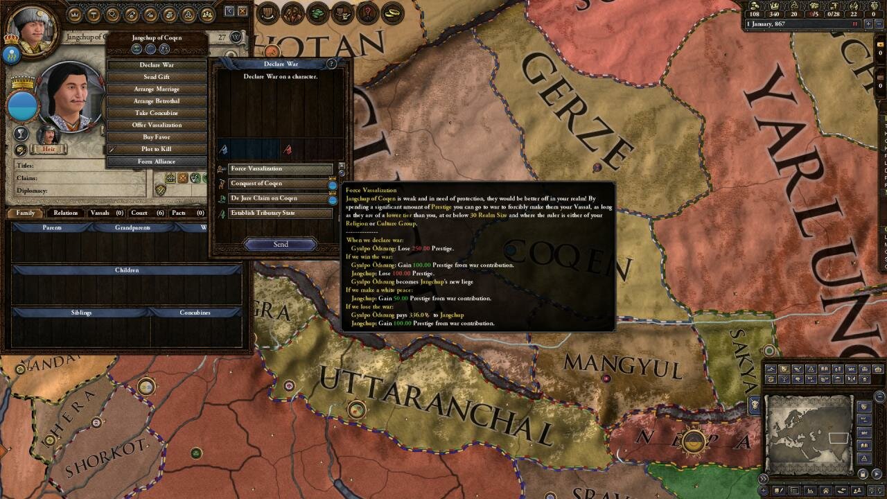 Crusader Kings II - Jade Dragon DLC RU/CIS PC Steam Ключ • Активация Steam