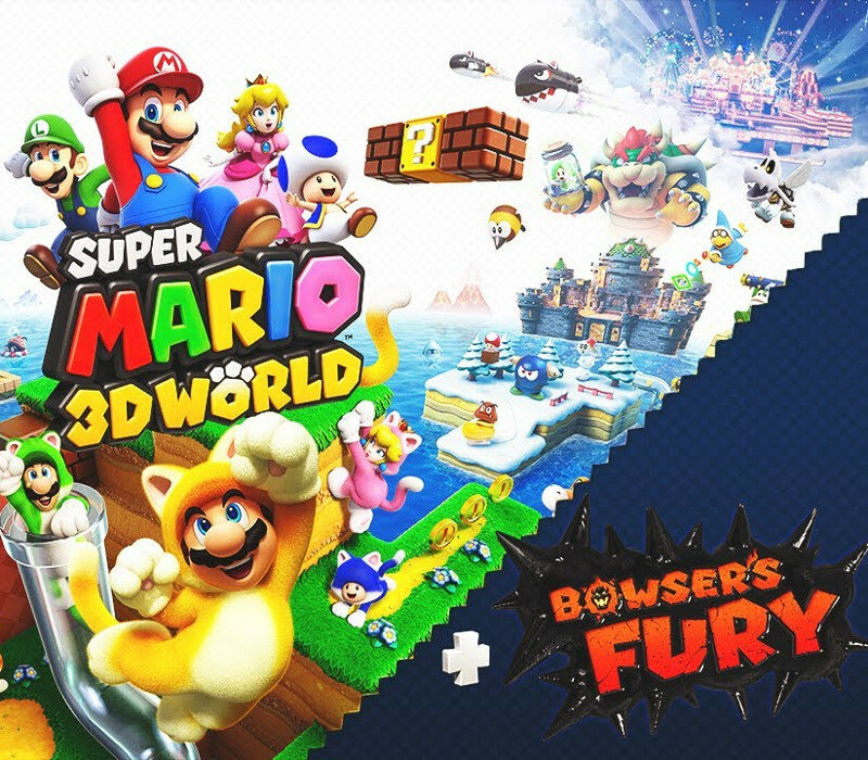 Super Mario 3D World + Bowser’s Fury US| США Nintendo Switch Ключ