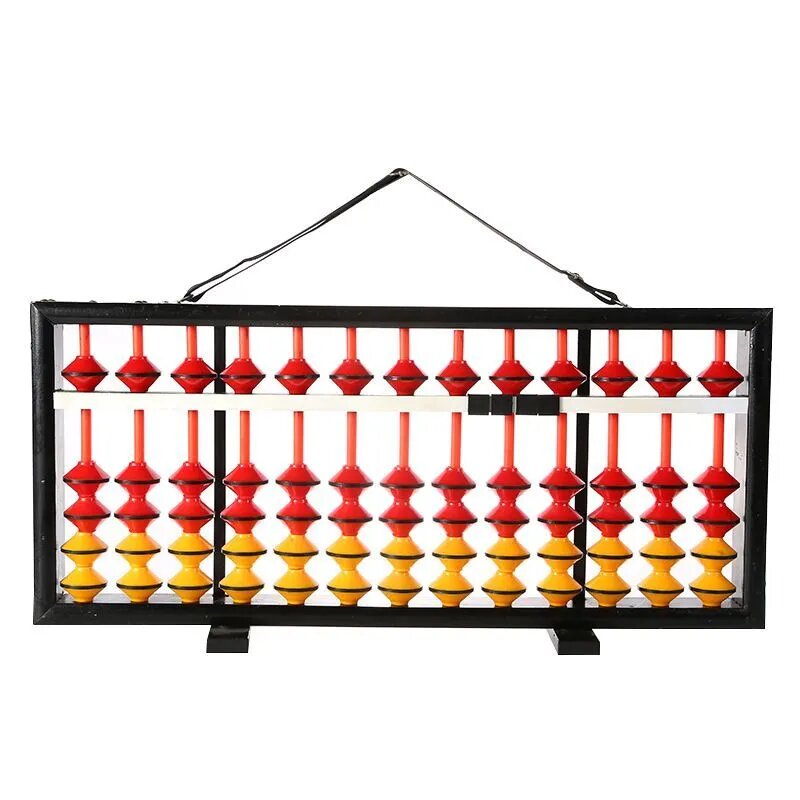 Абакус демонстрационный большой развивающий счеты для ментальной арифметики