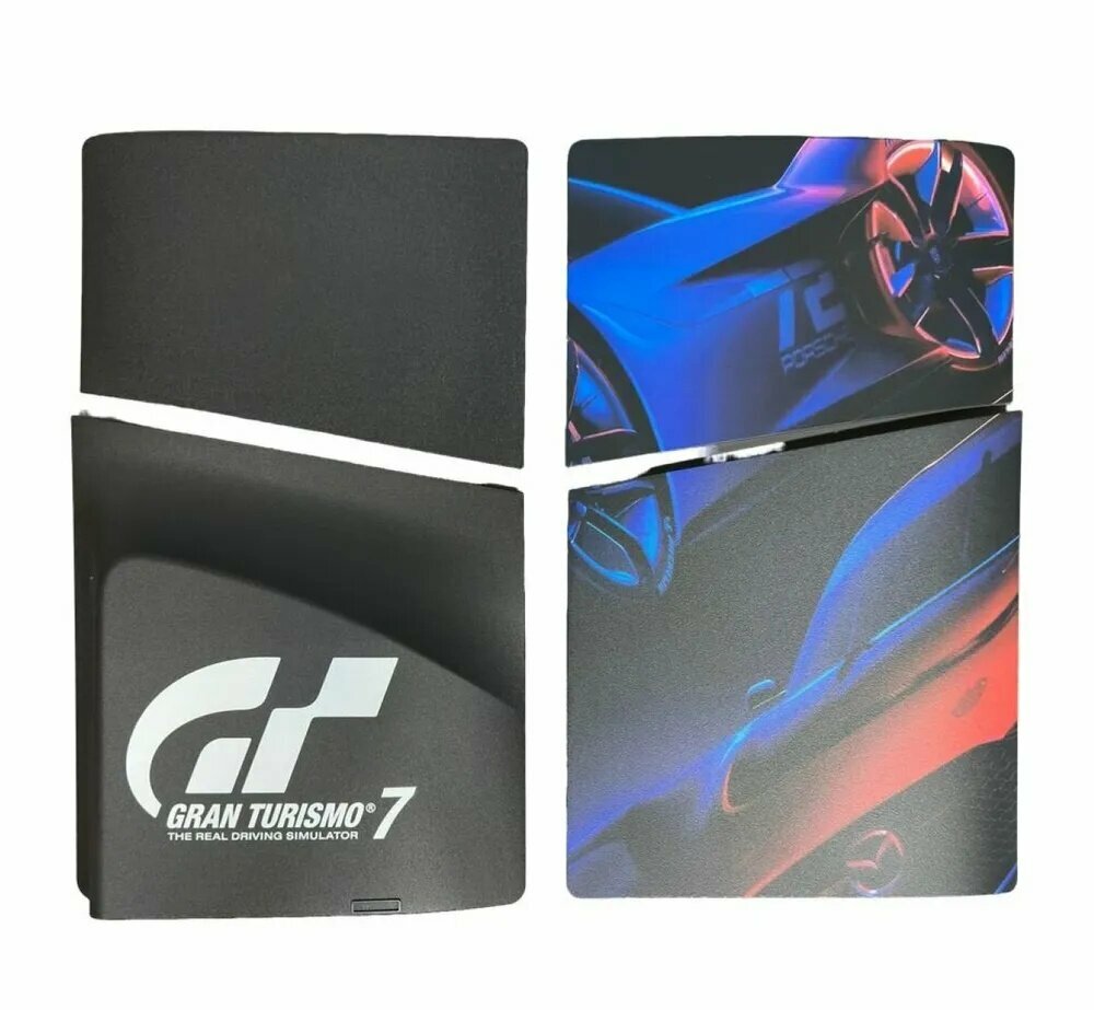 Защитные сменные боковые панели корпуса для Sony Playstation 5 PS5 Slim Disk панель Gran Turismo