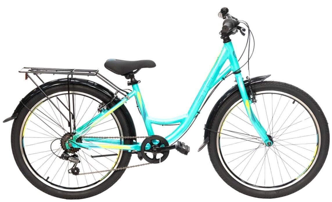 Подростковый велосипед Stels Miss 4300 V 24" V010 (2025) 24 Бирюзовый (130-150 см)