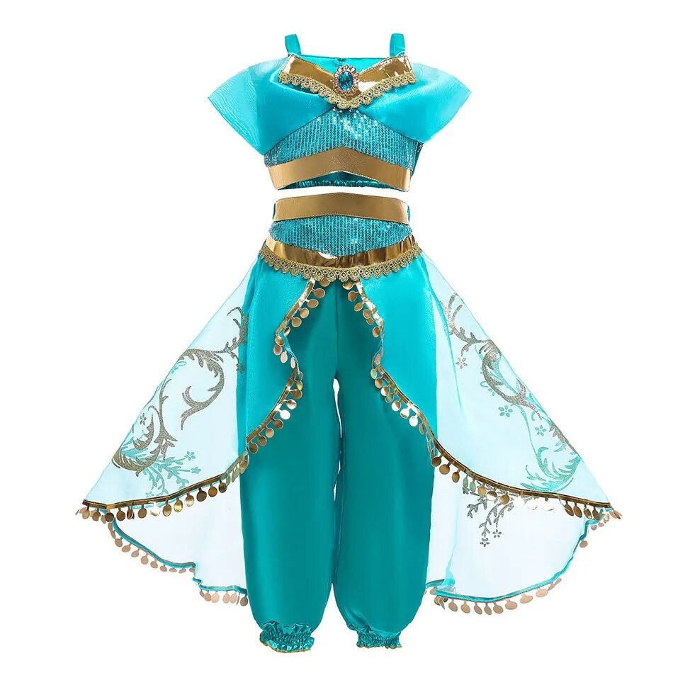 Детское платье принцесс Disney из полиэстера Size 150, DQ02