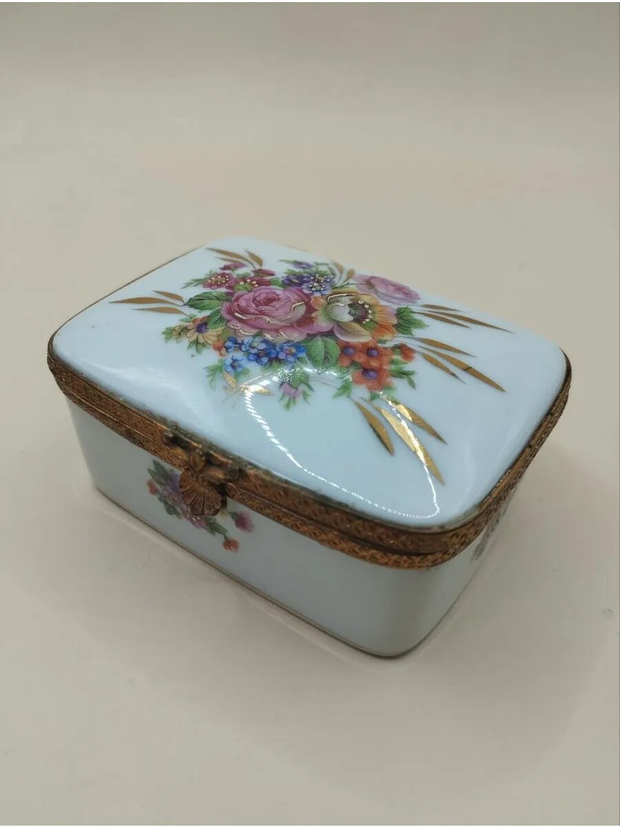 Антикварная шкатулка Франция 1890-1910гг.