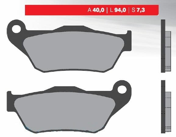 Тормозные колодки Brenta FT 3080