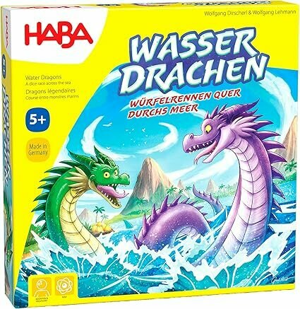 Детская настольная игра Haba -Wasser drachen / Водяные драконы, тактическая игра, от 5 лет - 1307133001