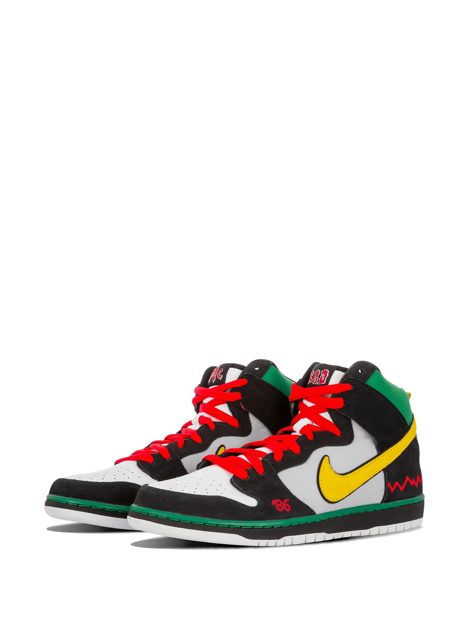 Кроссовки NIKE Dunk High Premium SB, размер 11 US, черный — фото 1