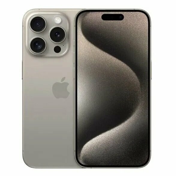 Apple Смартфон iPhone 15 Pro SIM+SIM 8/128 ГБ, серый металлик