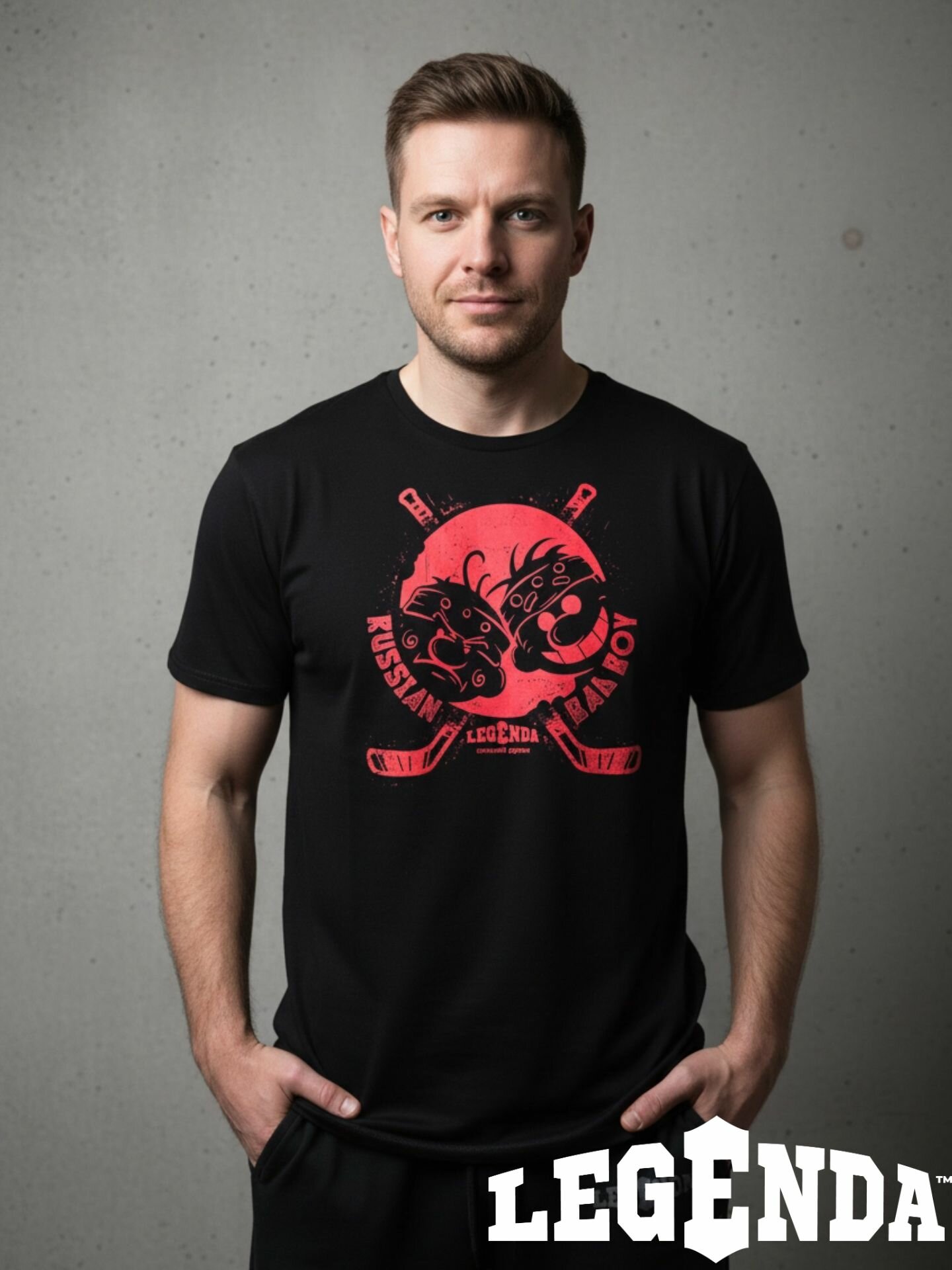 Футболка спортивная Legenda Хоккеисты