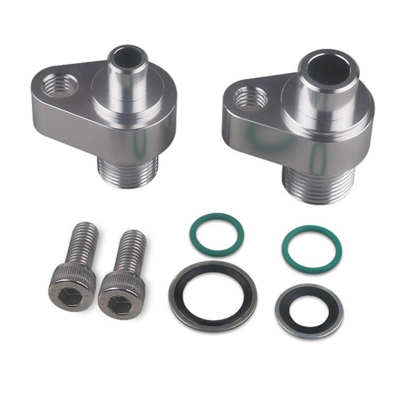 Переходные фитинги MyPads для компрессоров Denso 10S17F и 10S20F, металл, комплект