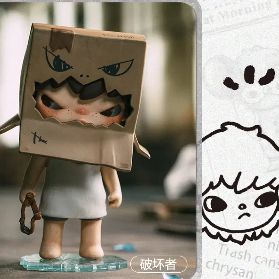 POP Hirono Little Mischief Series слепая коробка фигурки Spoiler