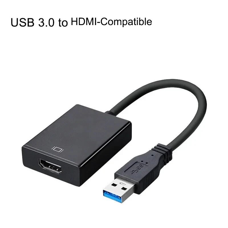 USB 3.0 to HDMI-совместимый адаптер, черный