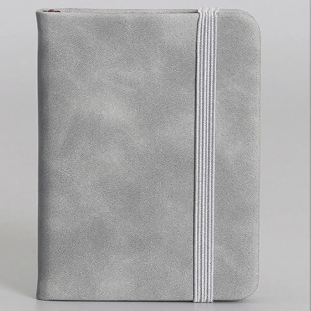 Серый мини-блокнот Pocket Diary Book