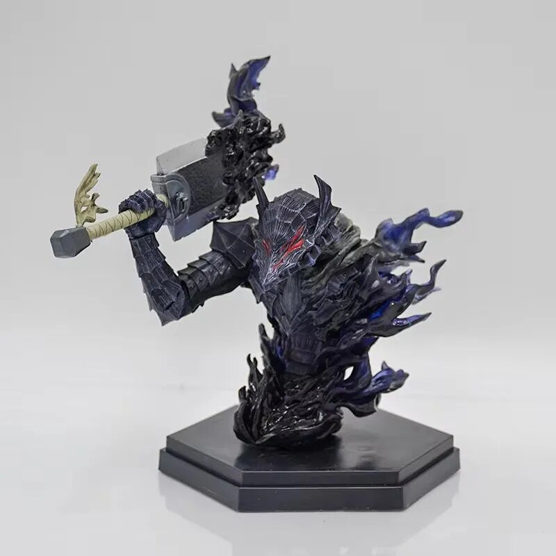 Фигурка Берсерк Гатс / Черный мечник / Berserk Guts Black Soldier (12см) - Фигурка коллекционная на подставке, для фанатов аниме — фото 1