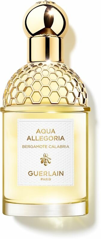 GUERLAIN Многоразовый флакон туалетной воды для женщин Aqua Allegoria Bergamote Calabria, 75 мл