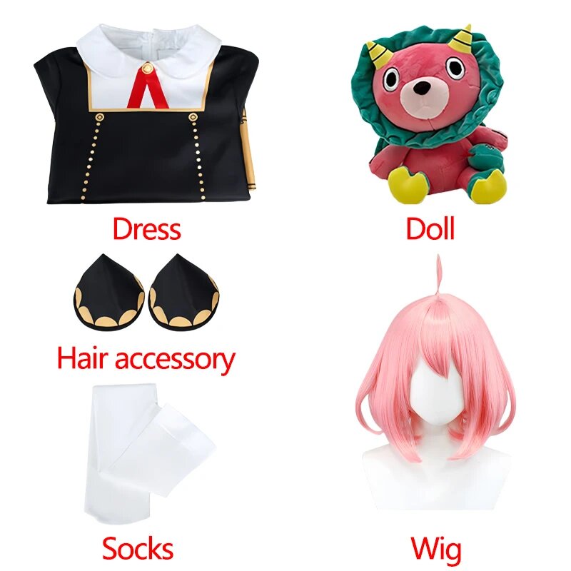 Костюм Аня Форджер из аниме «Шпионская семья» L, Style A