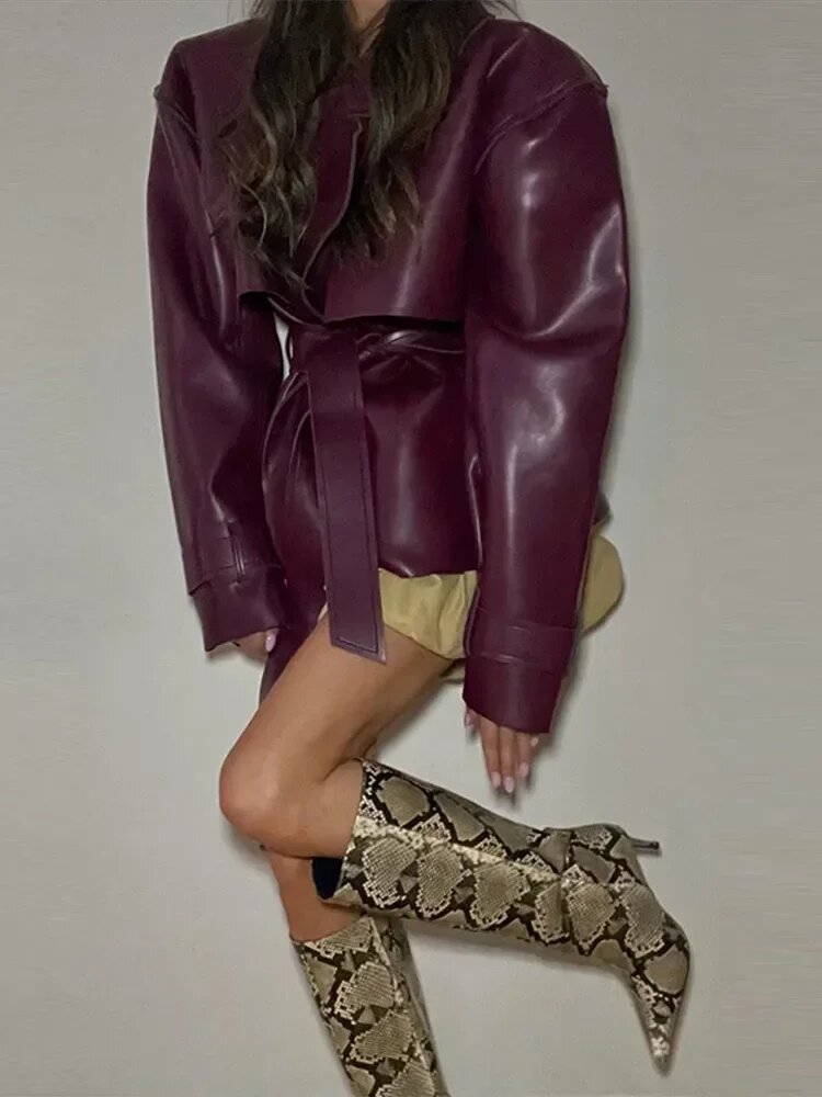 Куртка кожаная