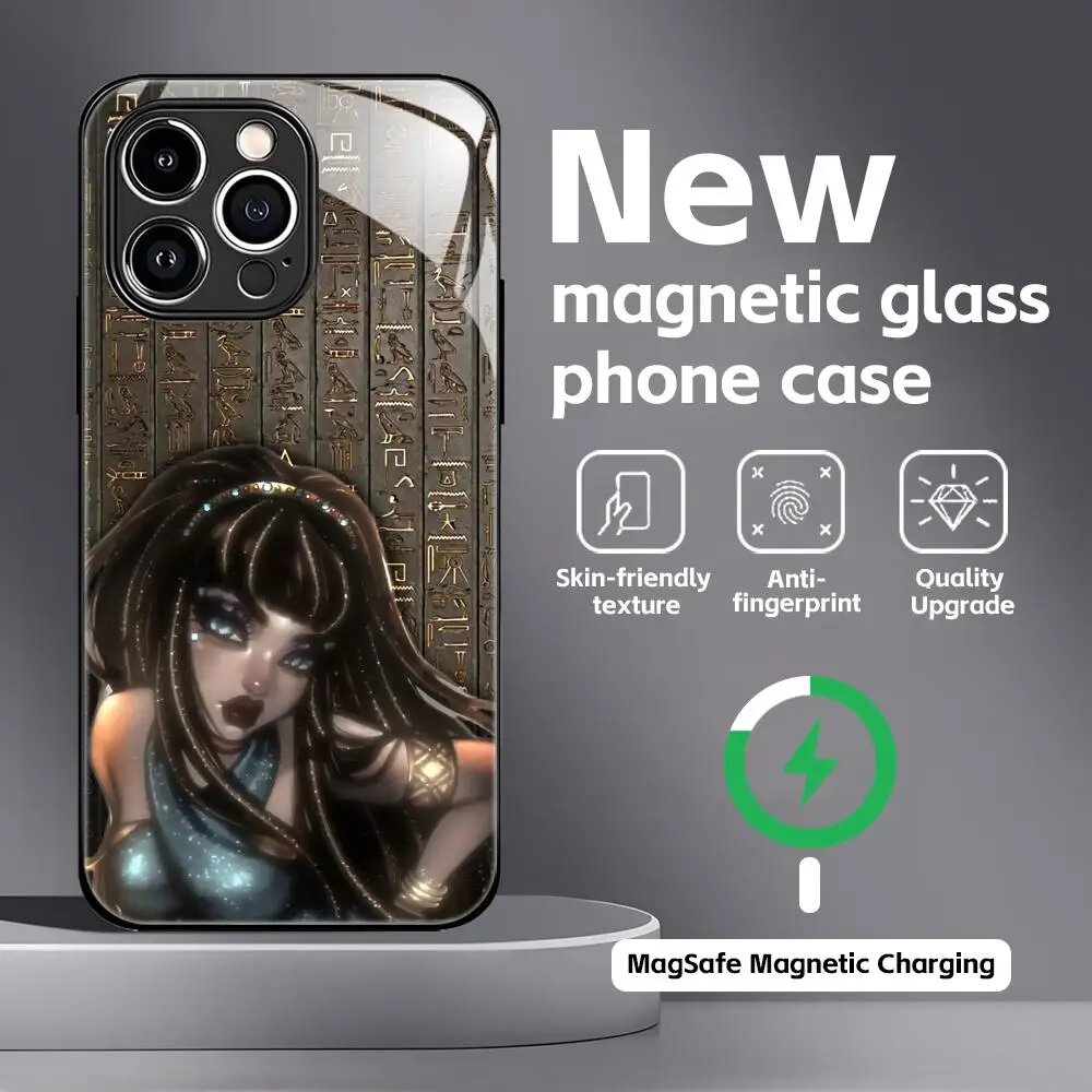 Чехол для телефона M-MonsterS Cartoon H-HighS для iPhone 17 16 15 14 13 12 11 X XR Айфон 15, Black10