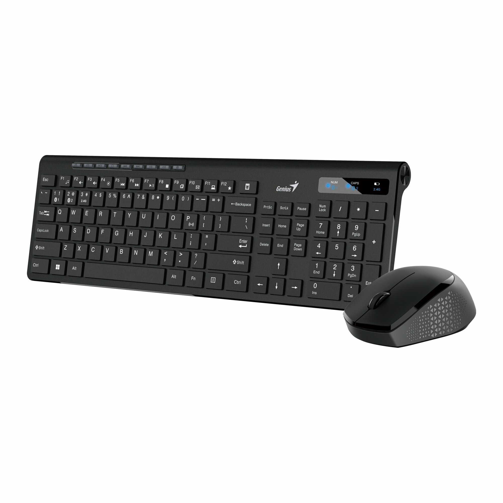 Комплект (клавиатура + мышь) Genius SlimStar 8230, беспроводной, черный