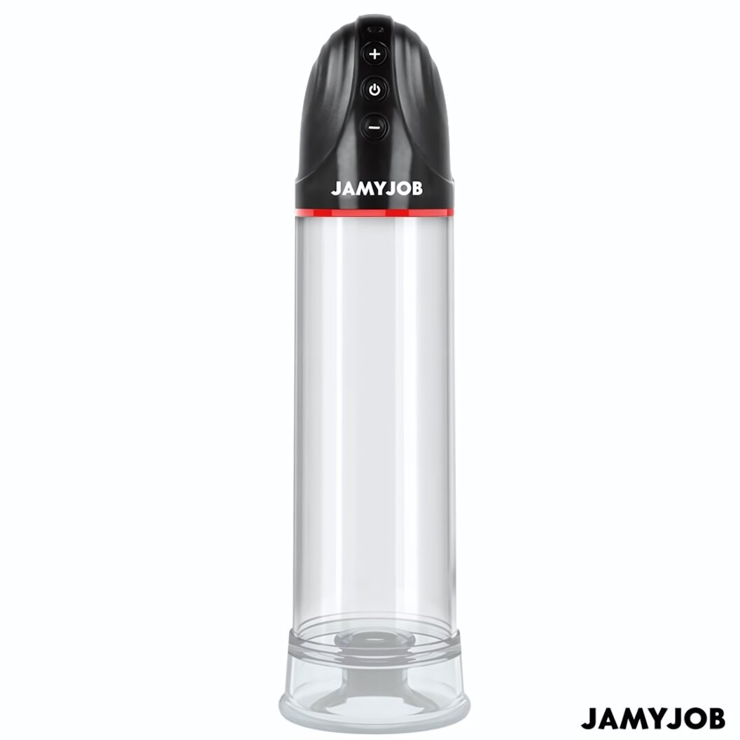 Помпа вакуумная автоматическая, USB, силикон, 20 см, прозрачная