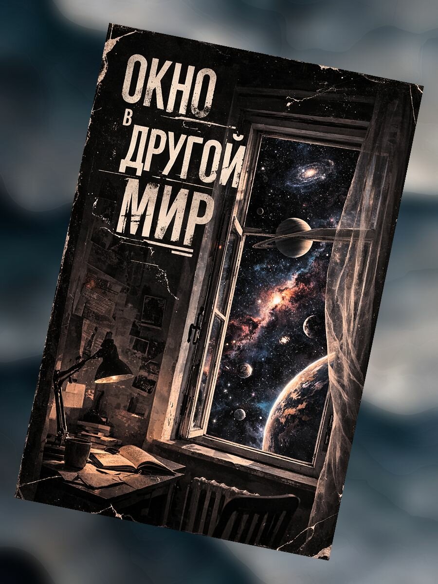 Постер "Окно в другой мир", 29.7х42см, А3, глянцевый