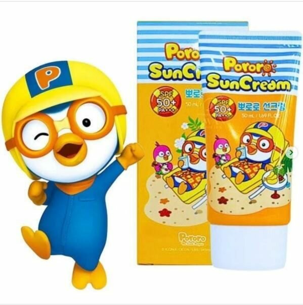 Солцезащитный детский крем Pororo Sun Block cream SPF50+PA+++ 50 мл