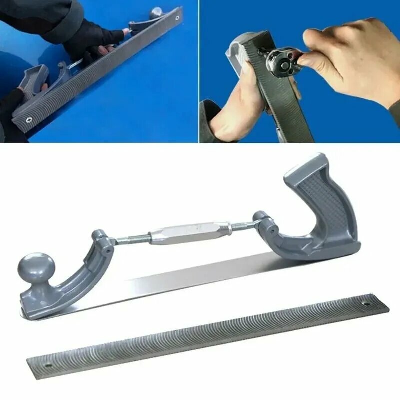 OZ-DFVE Регулируемый изогнутый зуб стальной держатель для напильников полировки кузова автомобиля 14-дюймовые напильники