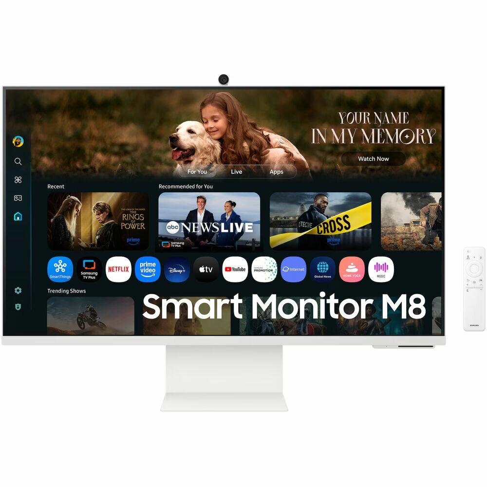 Монитор 32" Samsung Smart M8 S32FM801UM VA 3840x2160 4ms HDMI, USB Type-C