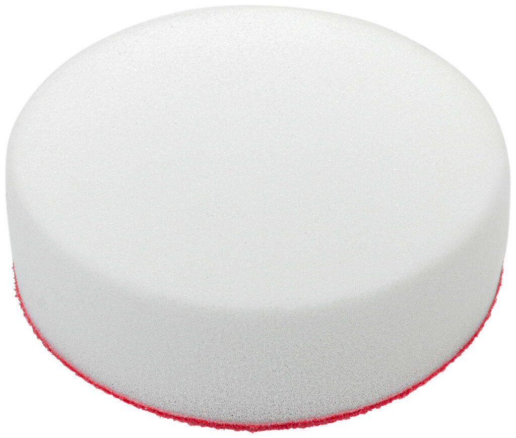 Круг полировочный поролоновый (липучка), твёрдый поролон FIT 125х35мм (39649), 2шт