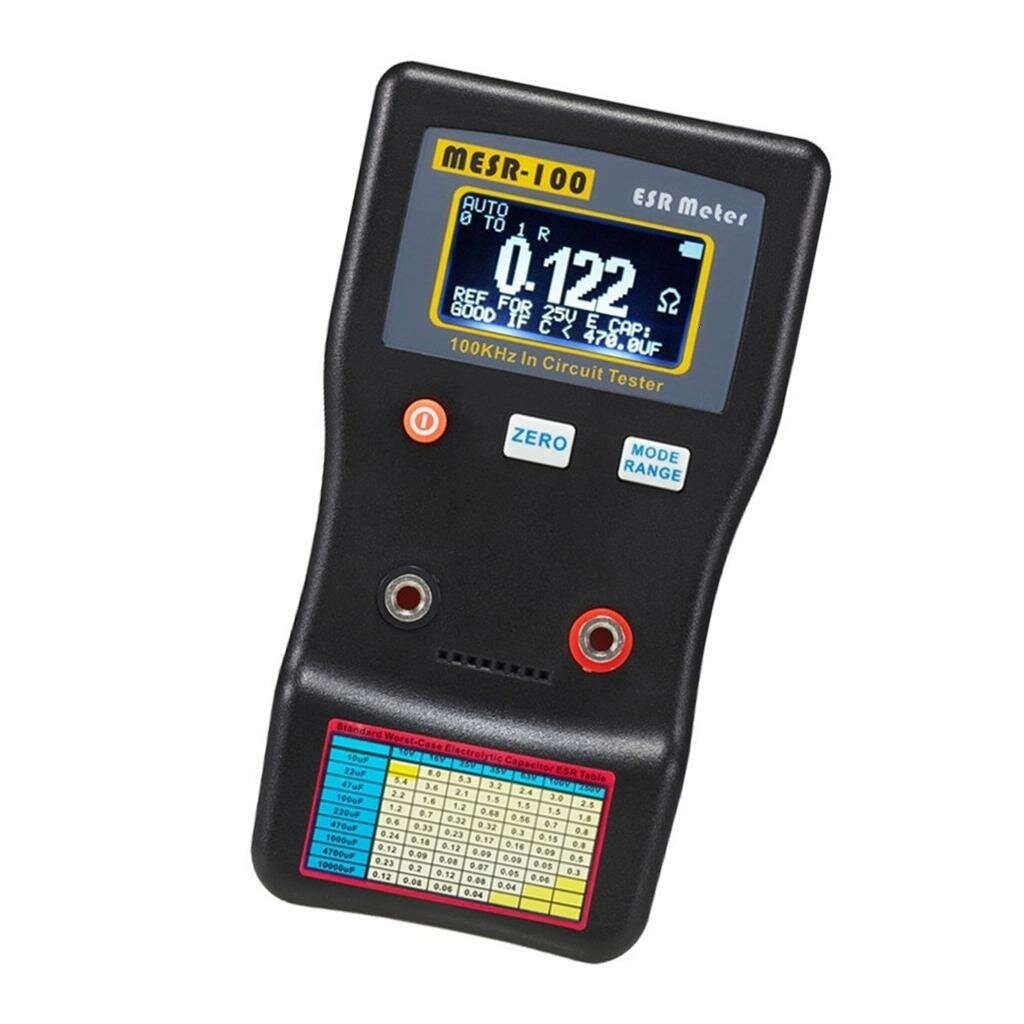Измеритель внутреннего сопротивления конденсатора MESR100 (без батареи)