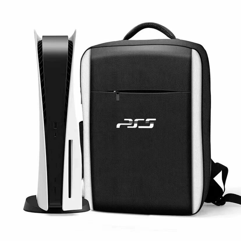 Рюкзак для PS5 Slim с центральной меткой, жесткий корпус для защиты