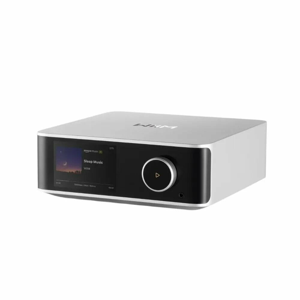 WiiM Ultra ESS ES9038Q2M DAC потоковый музыкальный проигрыватель высокой точности с 3,5-дюймовым сенсорным экраном и цифровым аудиоцентром все в одном