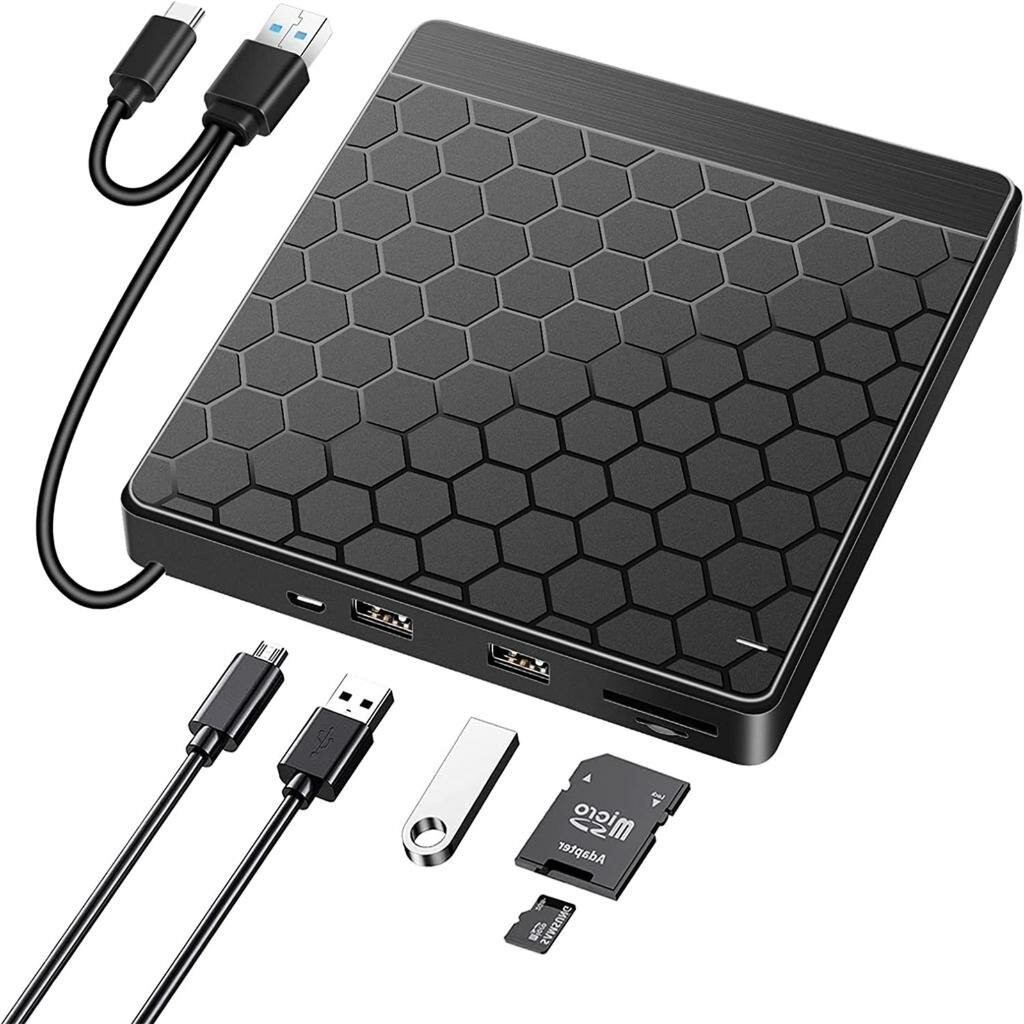 Портативный 6-в-1 DVD-привод