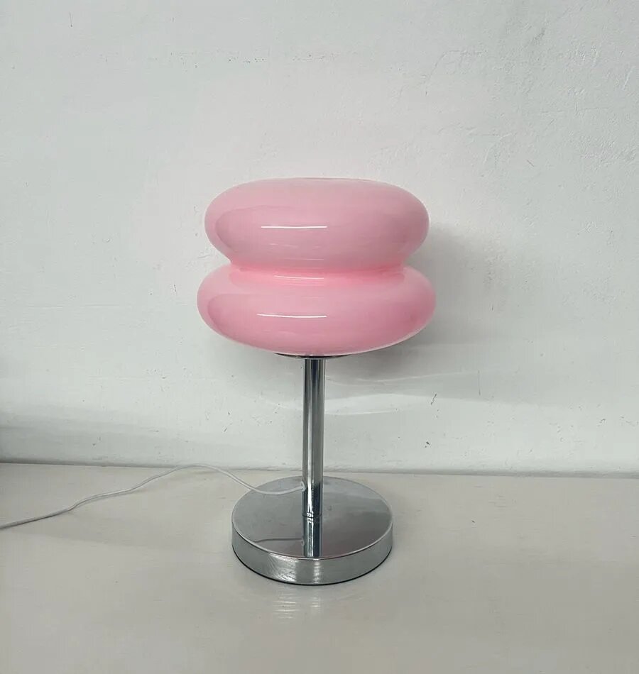 Настольная лампа ins glass Bauhaus Macaron
