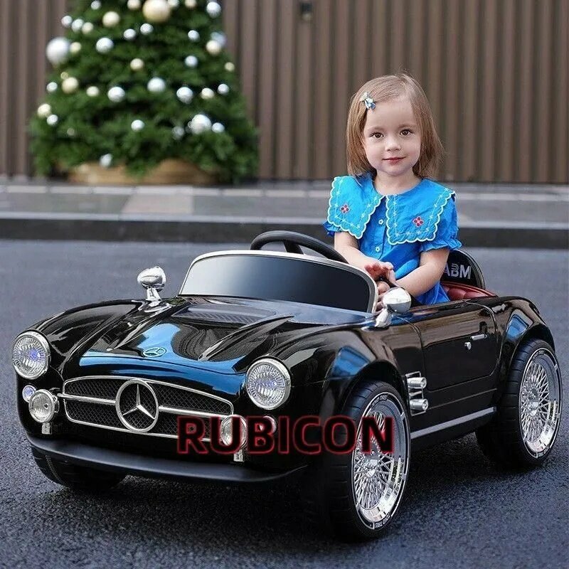 Детский ретро спортивный автомобиль в форме электромобиля