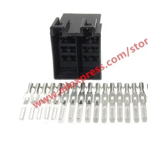 Автомобильный аудиоразъем ISO 16-контактный 3,5 мм DJ7162A-3.5-11 DJ7162A-3.5-21 1 set male