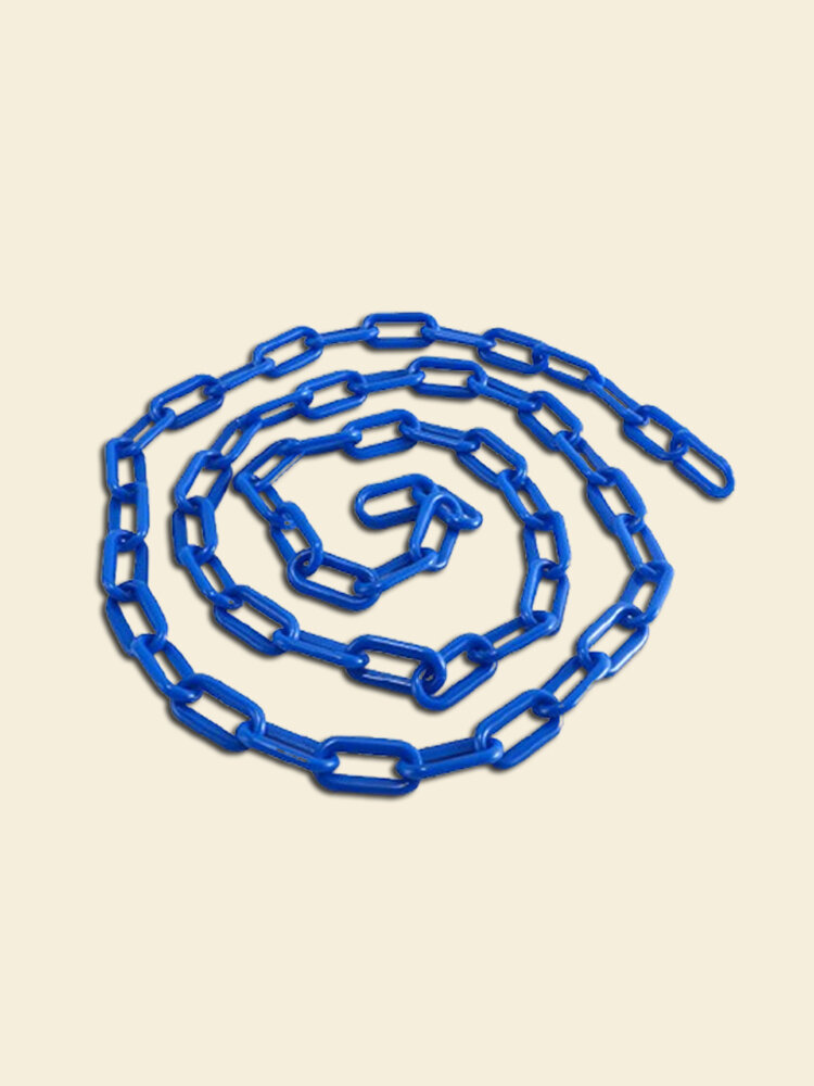 Пластиковая предохранительная цепь для столбов забора и конусов