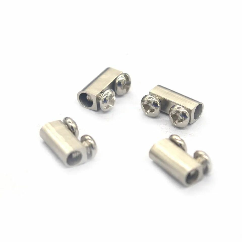 Замки для тросов из нержавеющей стали, 10 штук