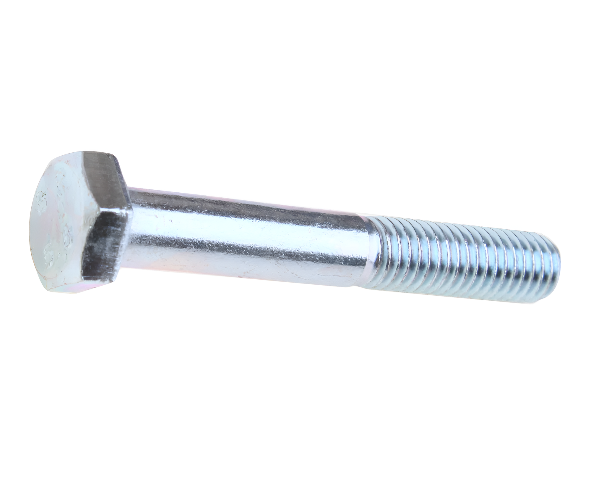 Болт М8х1.25х55 шестигранный оцинкованный неполная резьба (кл. прочн. 8.8) DIN931