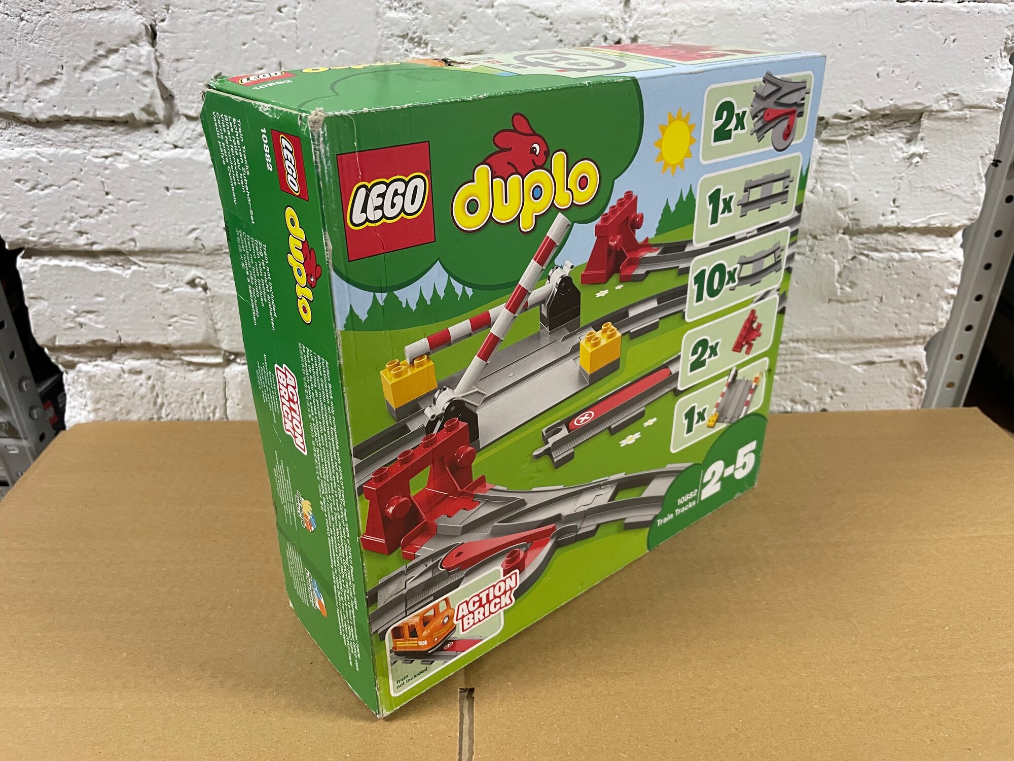 Конструктор LEGO DUPLO Town 10882 Рельсы, 23 дет.