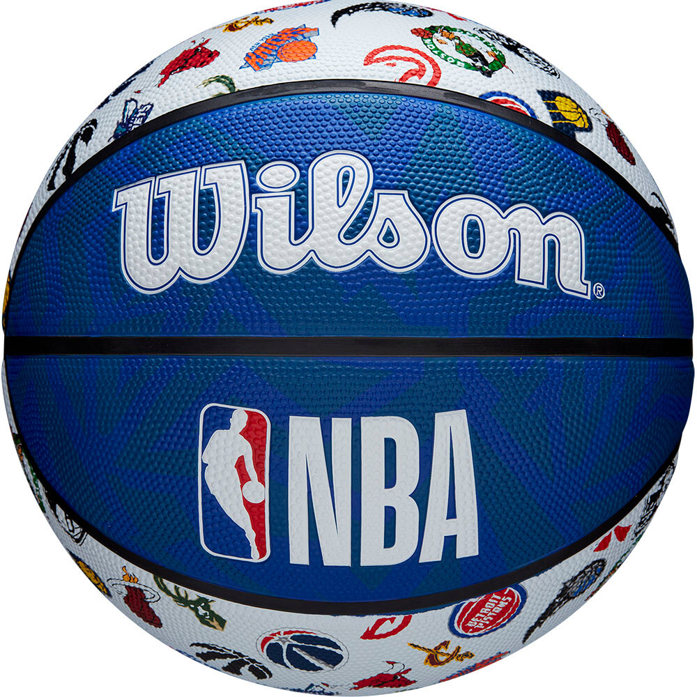 Мяч баскетбольный NBA All Team WTB1301XBNBA, размер 7, резина